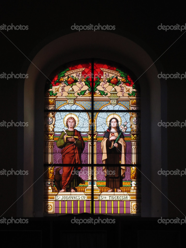 Vitrage in church — Stock Photo © Ravennk #31862089