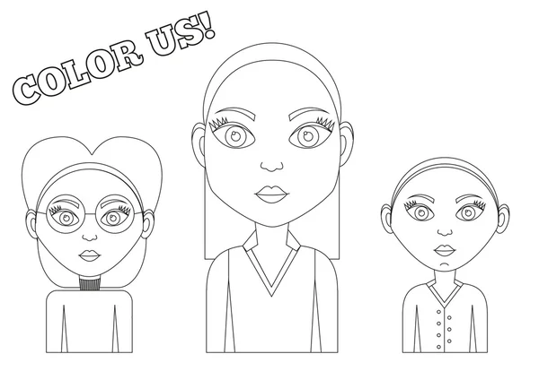 286 3 girls Vector Images, 3 girls Illustrations | Depositphotos