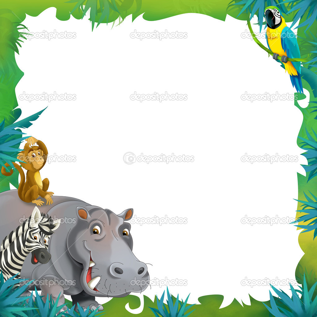 Safari Clipart Border