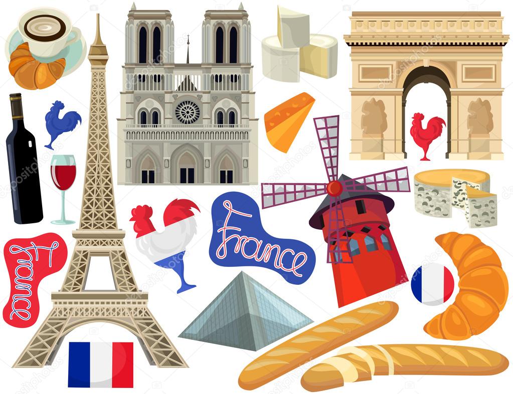 elementos de Francia — Foto de stock © agaes8080 #42903535