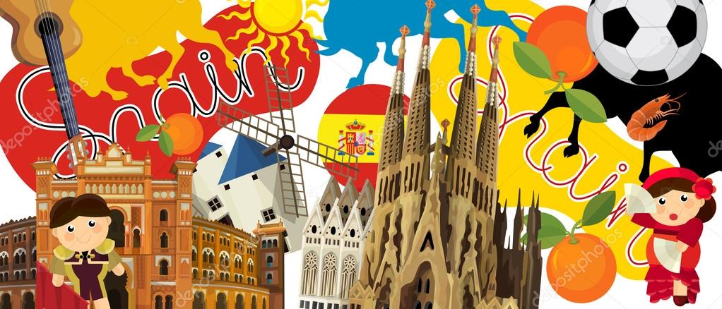 Spain elements — Stock Editorial Photo © agaes8080 #43263171