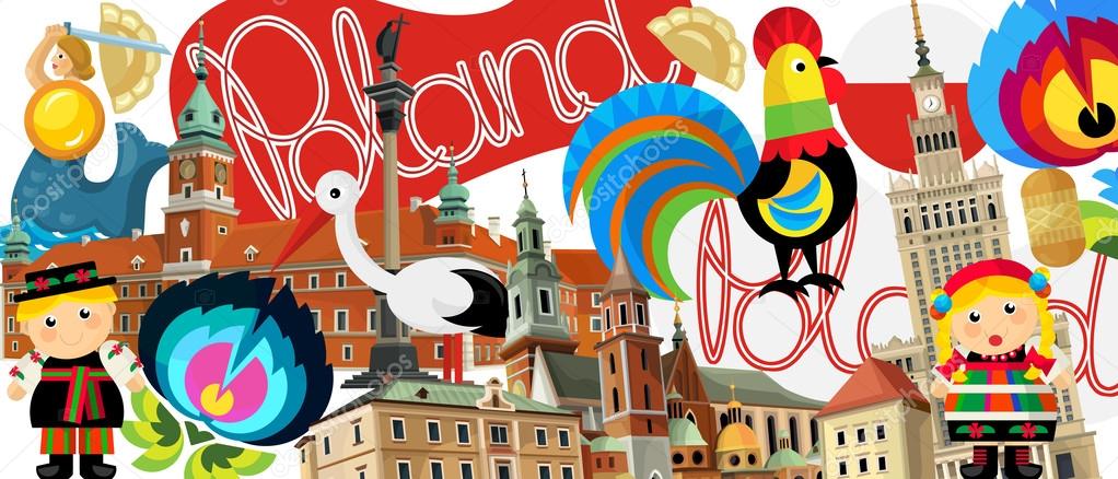 National Poland elements — Stock Photo © agaes8080 #43263317