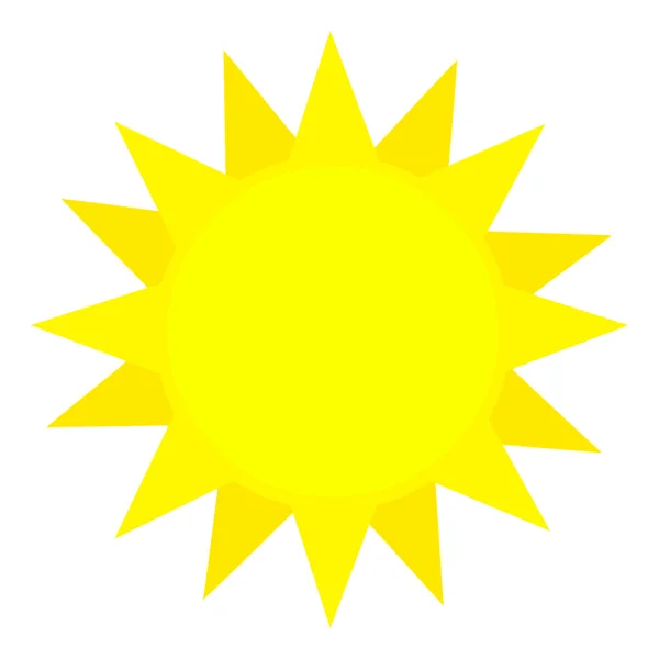 Yellow Sunburst Clipart