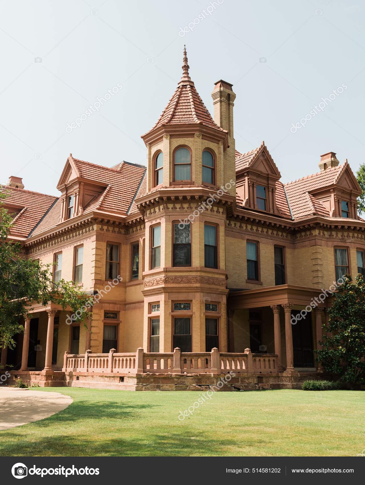 Henry Overholser Mansion Oklahoma City Oklahoma – Stock Editorial Photo ...