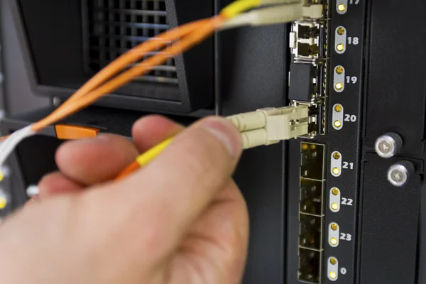 Installing network cables Stock Photos, Royalty Free Installing network ...