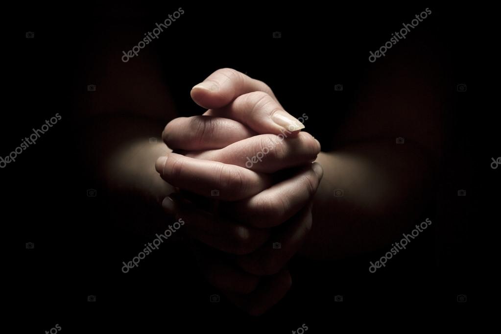 Pray with Folded Hands — Stock Photo © kjekol #28018721