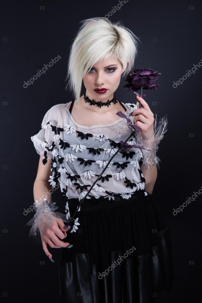 Emo fashion chick Stock Photo by ©kjekol 45866487