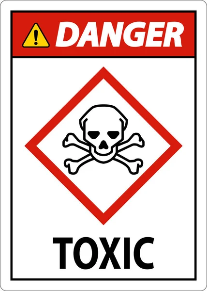 Toxic Material Symbol Sign Isolate On White Background,Vector ...