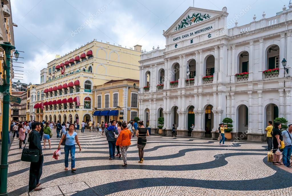 Streets of Macau – Stock Editorial Photo © milosk50 #31927833