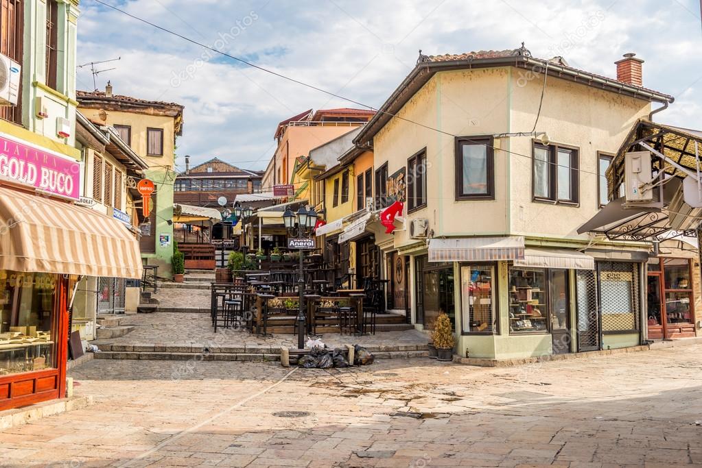In the streets old Bazaar of city Skopje – Stock Editorial Photo ...