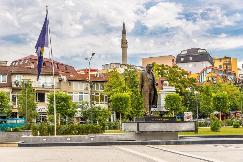 Ibrahim Rugova square in Pristina – Stock Editorial Photo © milosk50 ...