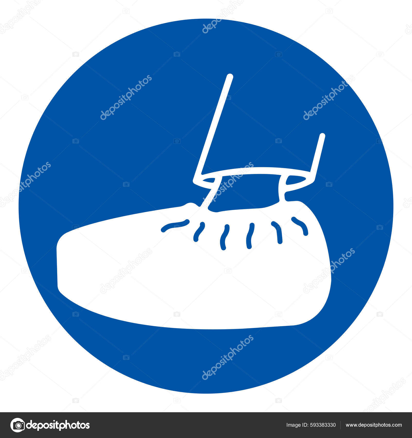 Shoe Covers Symbol Sign Vector Illustration Isolate White Background ...