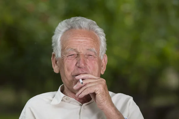 Senior woman pondering — Stock Photo © logoboom #32908655