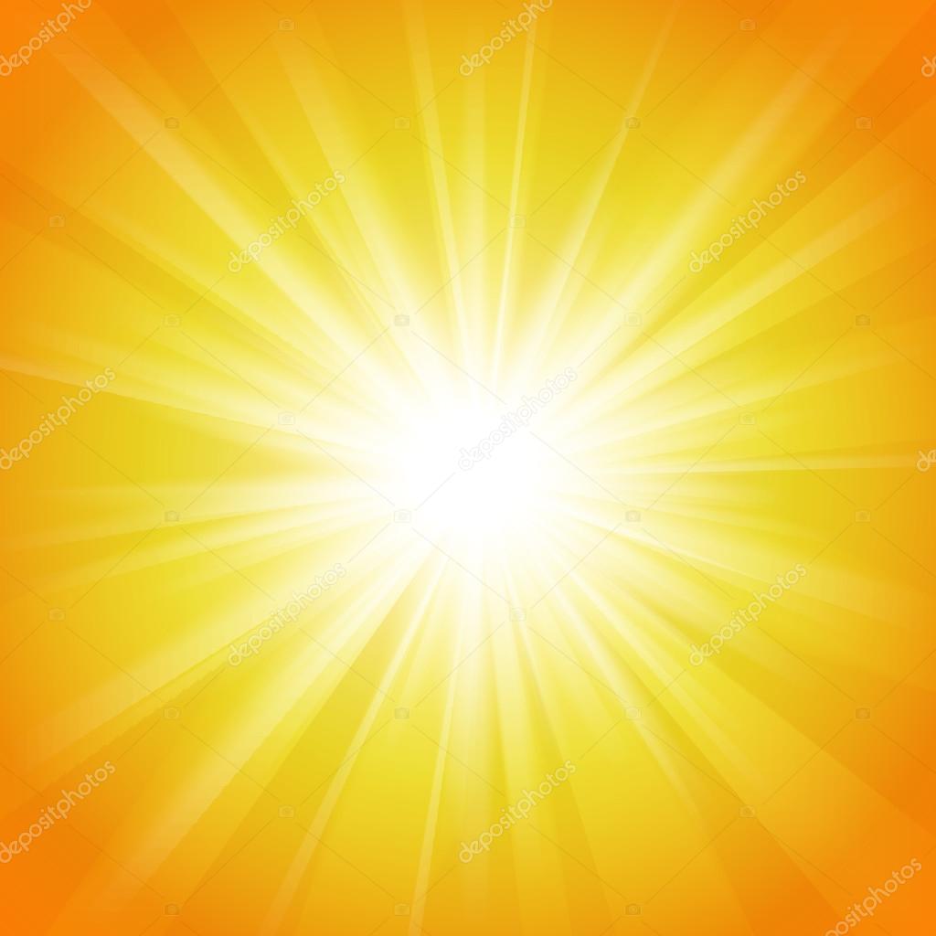 Yellow and orange abstract magic light background Stock Vector by ...