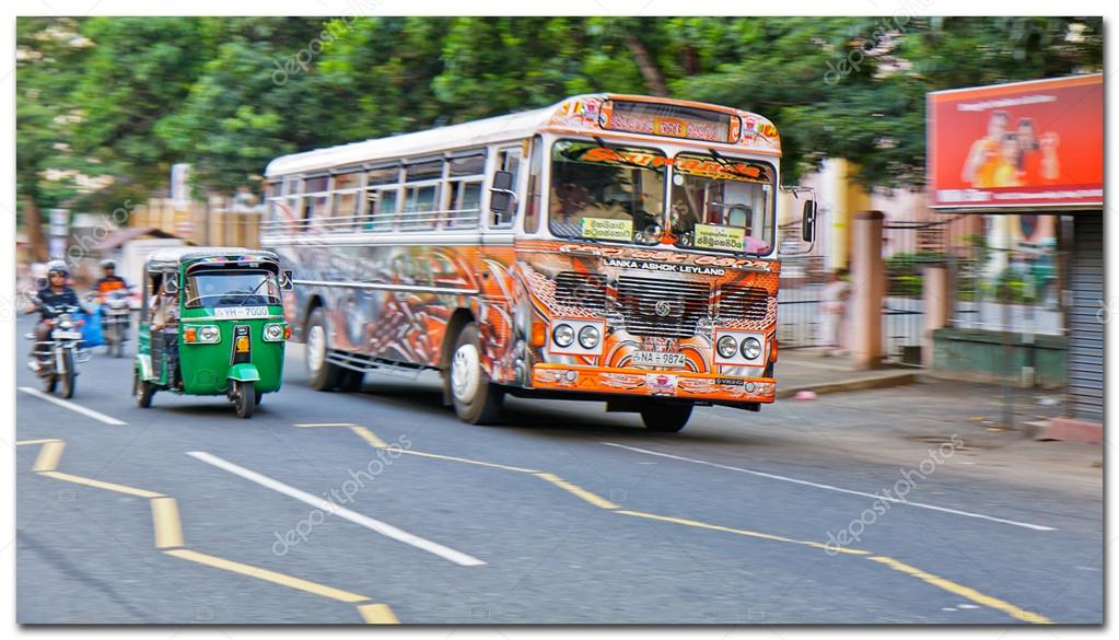 Regular public bus Sri Lanka – Stock Editorial Photo © zx6r92 #34684995