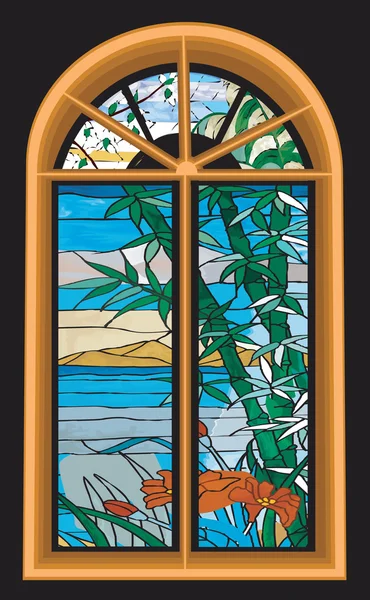 Stained Glass Stock Vector Image by ©chrishall #12172260