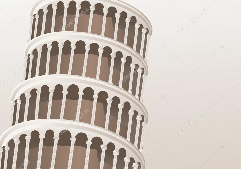Pisa tower Stock Vector by ©maaillu 31103665