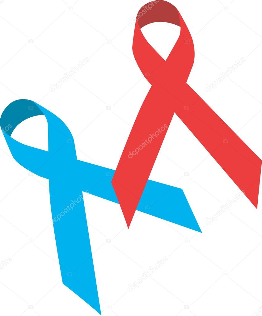 AIDS symbols blue and red Stock Vector Image by ©maaillu #31697185
