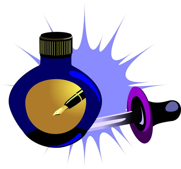 Tintero imágenes de stock de arte vectorial | Depositphotos