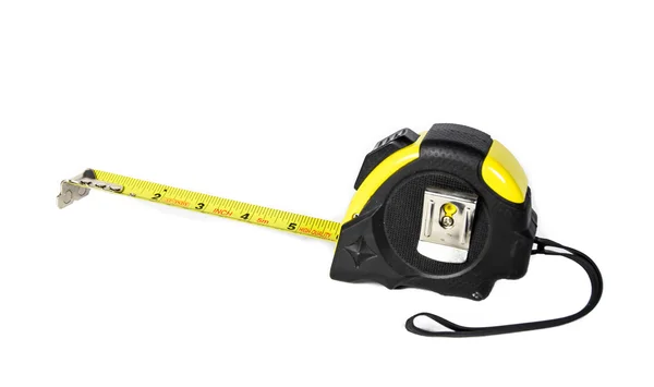 Single yellow and black tape measure — Stock Photo © Kobyakov #3099498