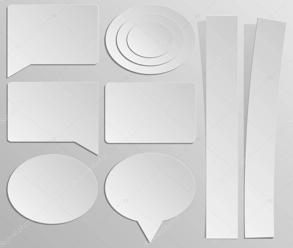 Paper sticker Stock Vector by ©samarets1984 27165599