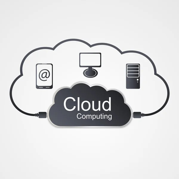 100,000 Cloud computing background Vector Images | Depositphotos