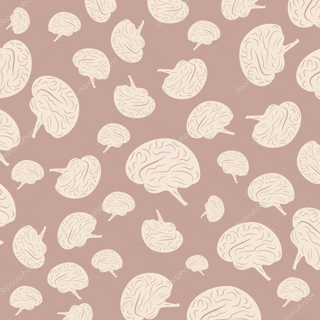 Abstract background human brain. Vector illustration. Stock Vector ...