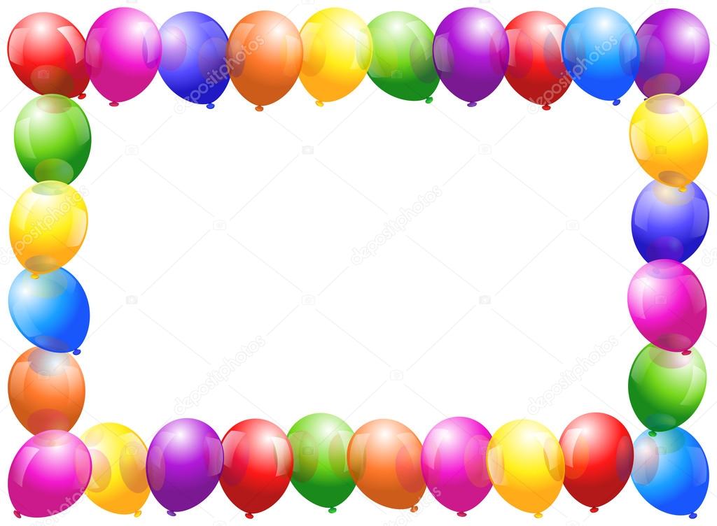 Balony ramki — Grafika wektorowa © Furian #38142893