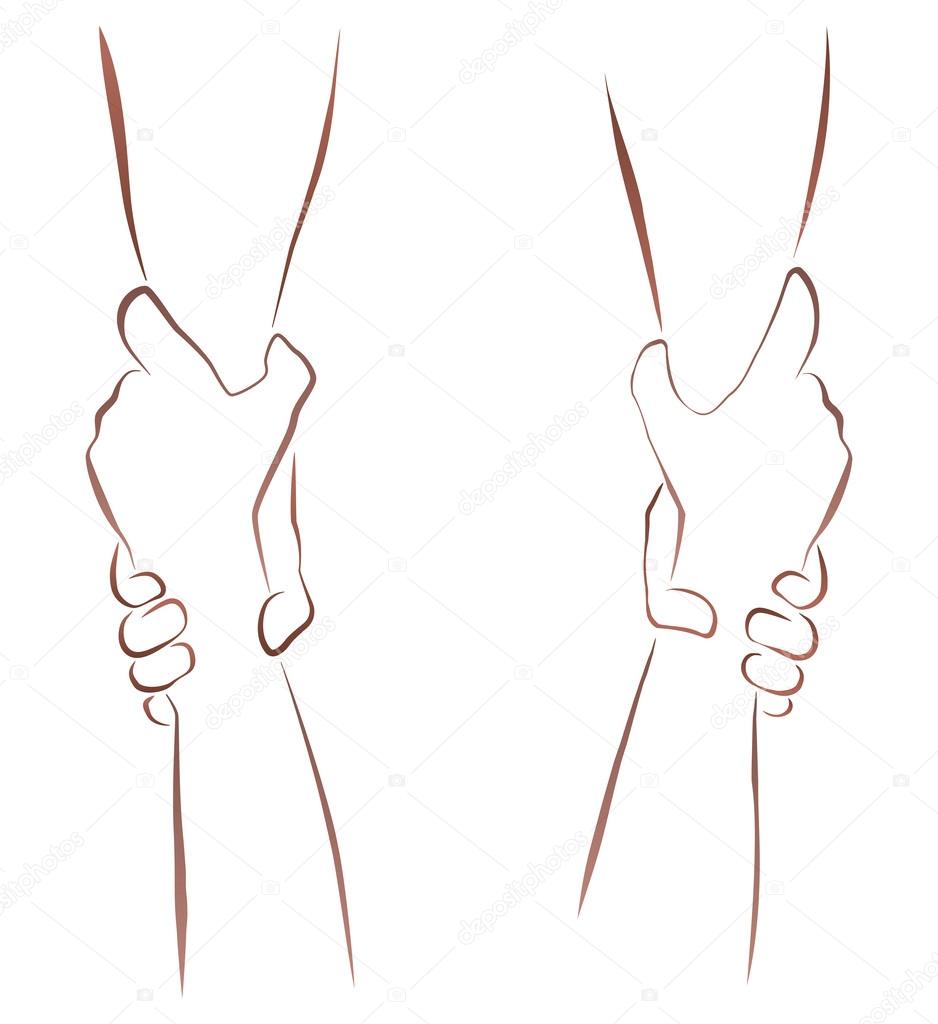 Grip Rescue Outline Stock Vector Image by ©Furian #43361759