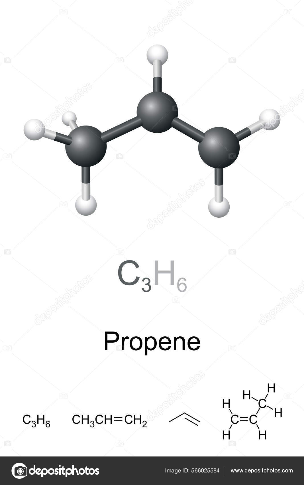 Propene Formula