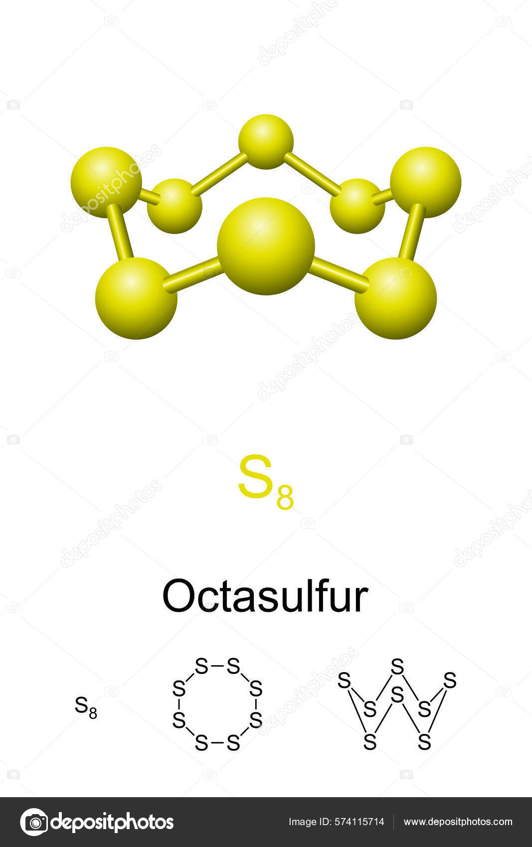 Sulphur Molecule
