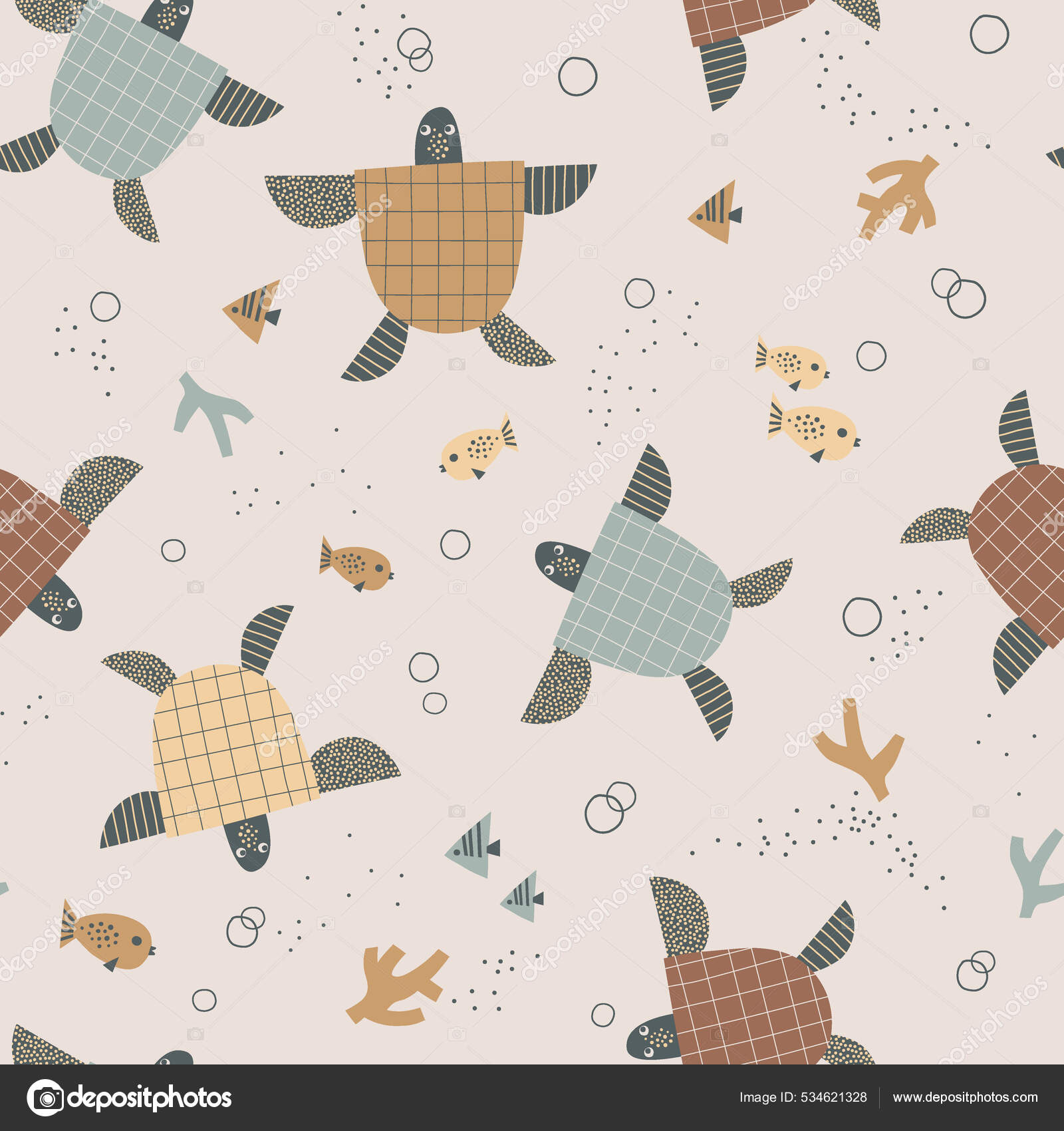 Cute Sea Turtle Design