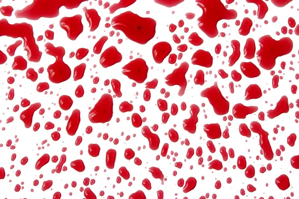 Blood Drops Falling Transparent