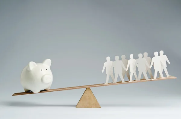 One against many — Stock Photo © pogonici #48530627