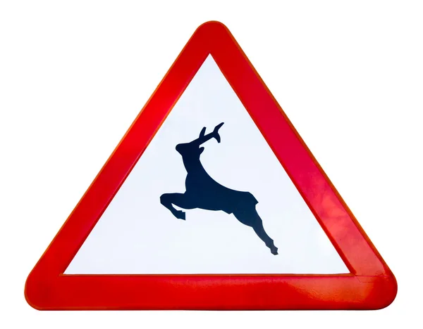 Wild animals ahead sign Stock Photos & Royalty-Free Images | Depositphotos