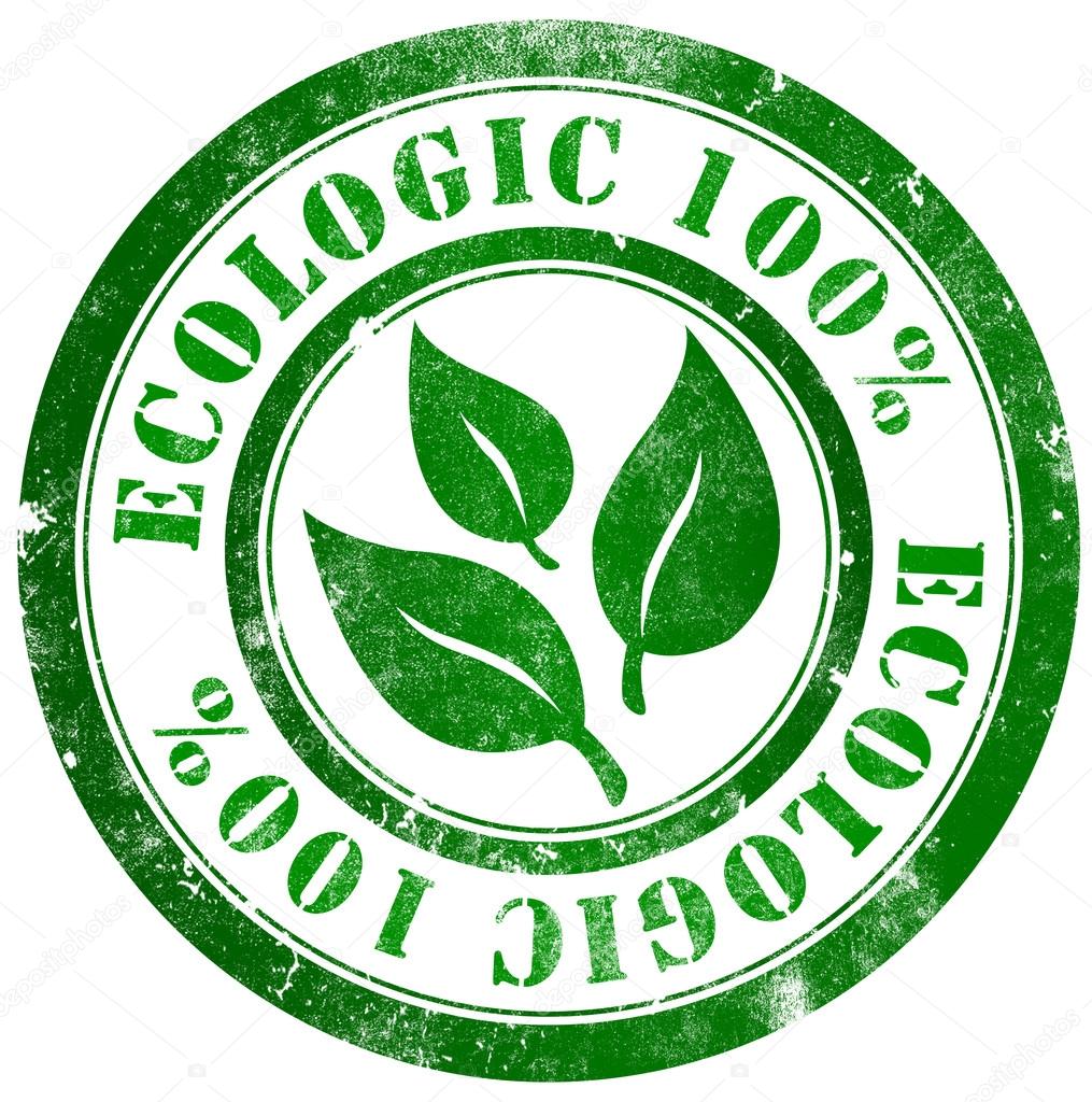 sello ecológico — Foto de stock © pepj #27875517