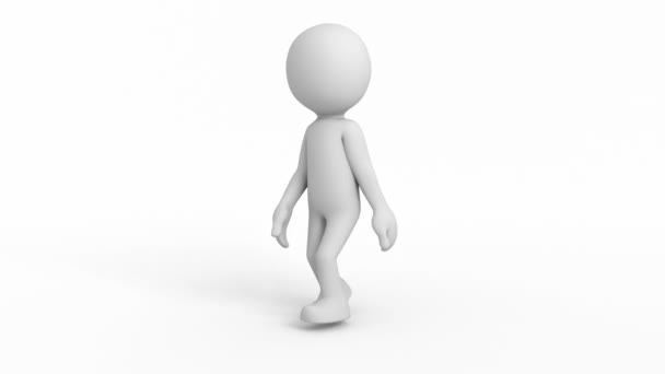 3d Character Walk Man