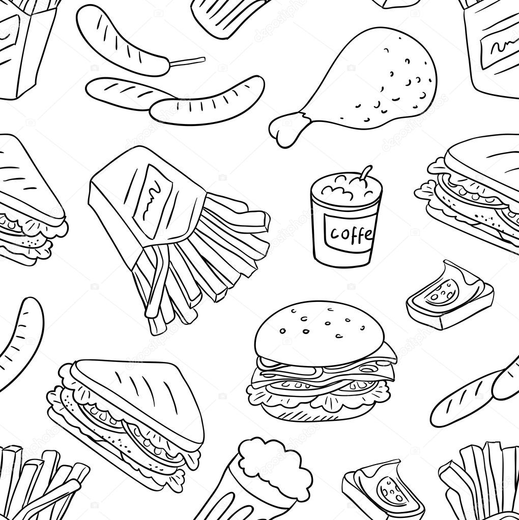 Fast Food Texture
