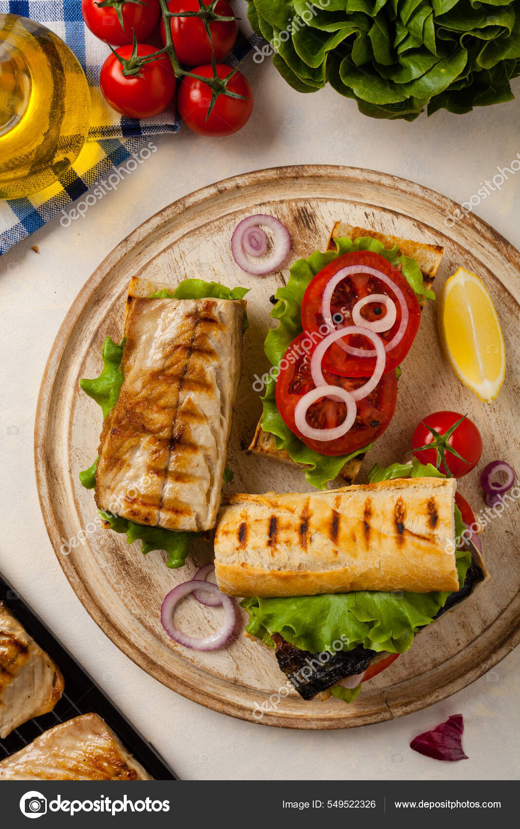 Traditional Turkish Sandwich Scorched Mackerel Stock Photo by ©gkrphoto ...