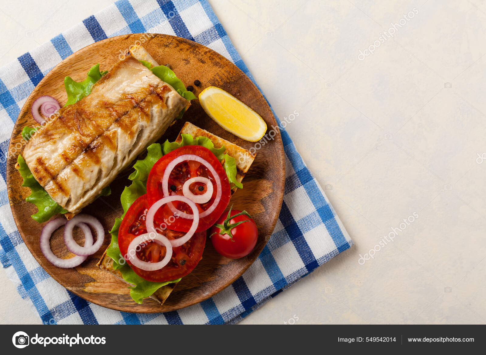 Traditional Turkish Sandwich Scorched Mackerel Stock Photo by ©gkrphoto ...