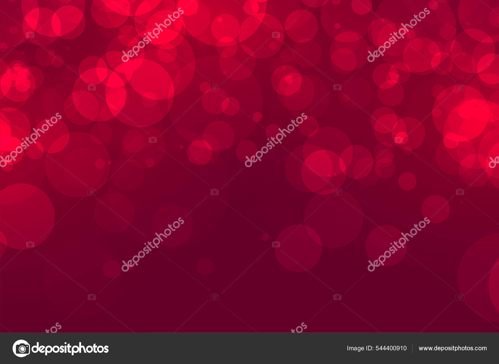 Red Bokeh Lights Effect Background Stock Vector by ©StarLine 544400910