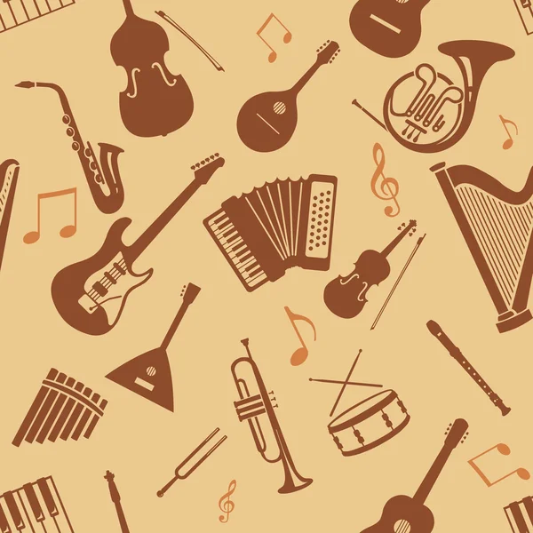 Vector set of 16 musical instruments icons — Stock Vector © nikiteev ...