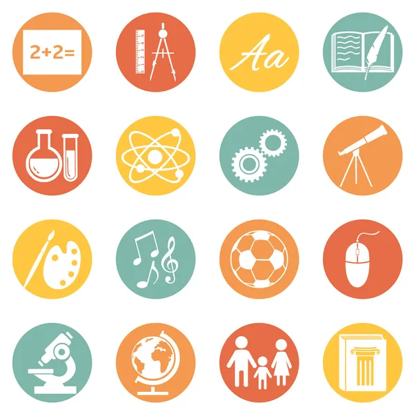 100,000 School subject icons Vector Images | Depositphotos