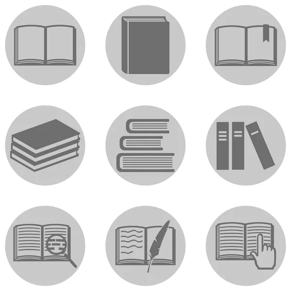 Books Icons Stock Vector by ©nikiteev 49253365