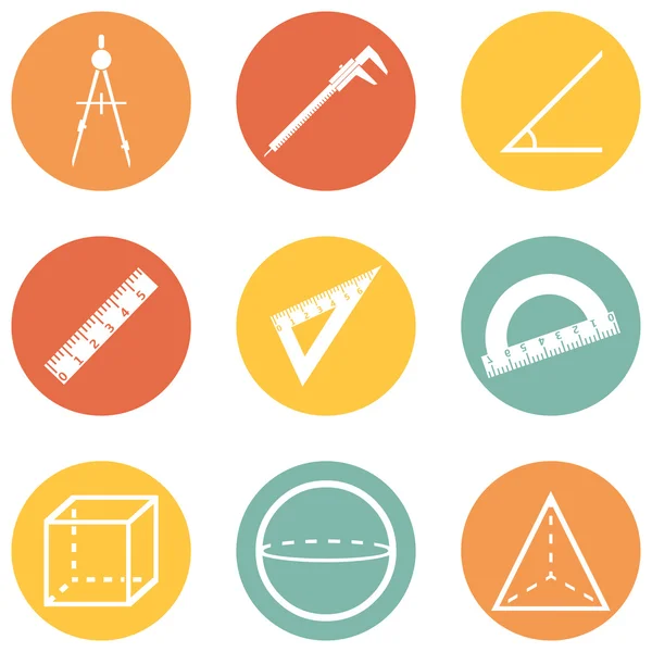 Set of Geometry Icons. Stock Vector Image by ©nikiteev #69104675