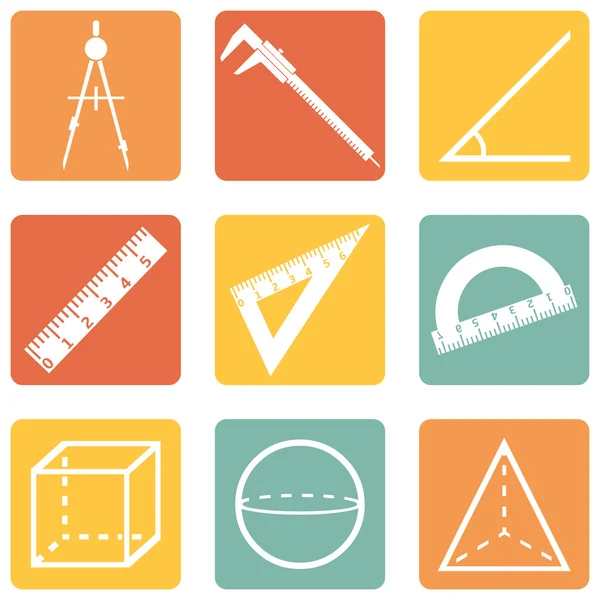 Set of Geometry Icons. Stock Vector Image by ©nikiteev #69104675
