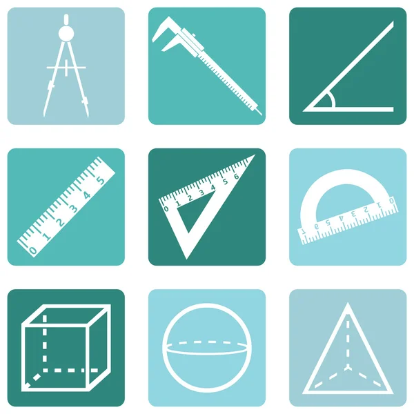 Geometry Icons Stock Vector Image by ©nikiteev #49254009