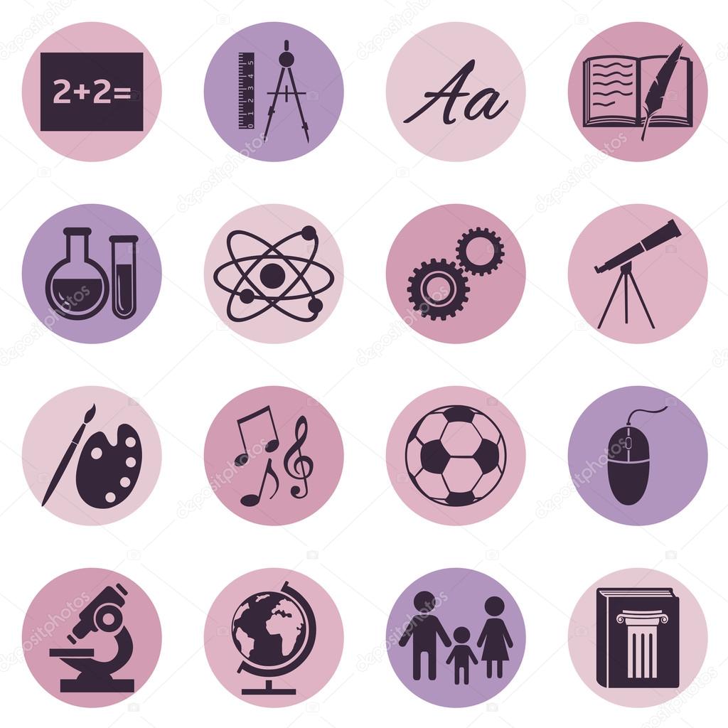 Symbols For School Subjects