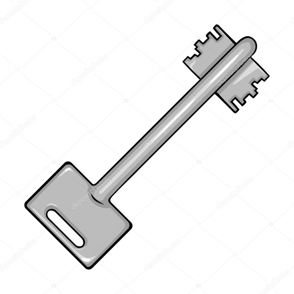 Image vectorielle Cartoon clé moderne par ©nikiteev - 51286855