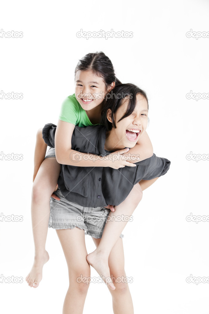 Little girls playing Stock Photo by ©AppleEyesStudio 29253421